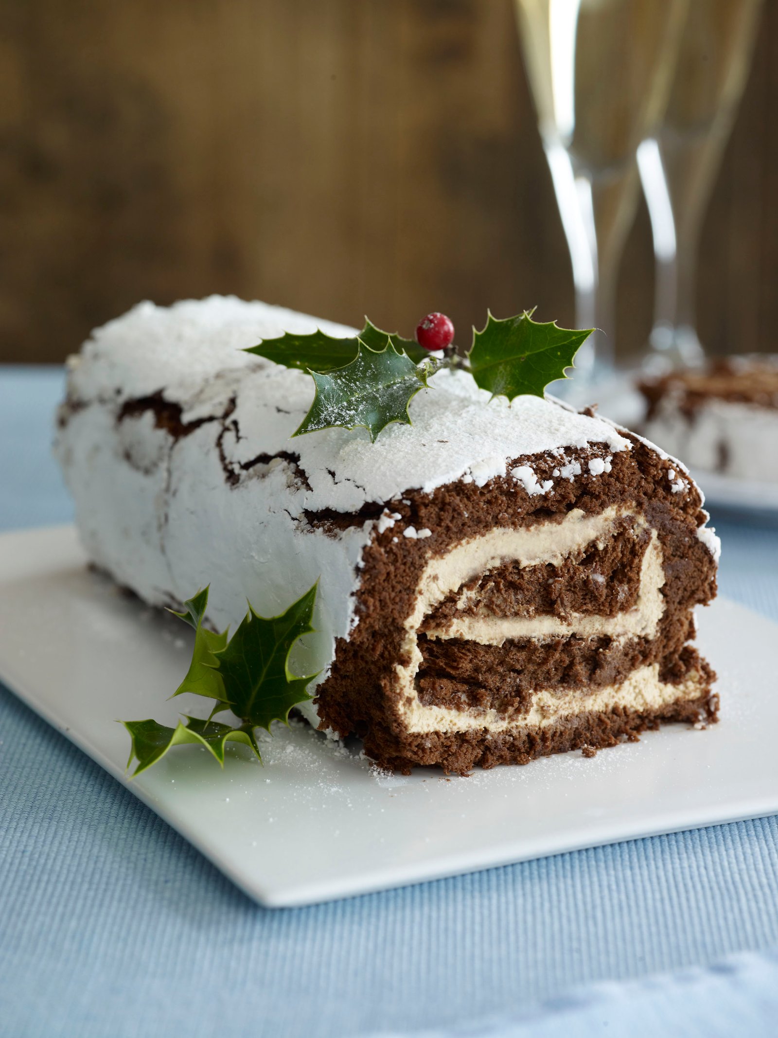 Coffee Yule Log